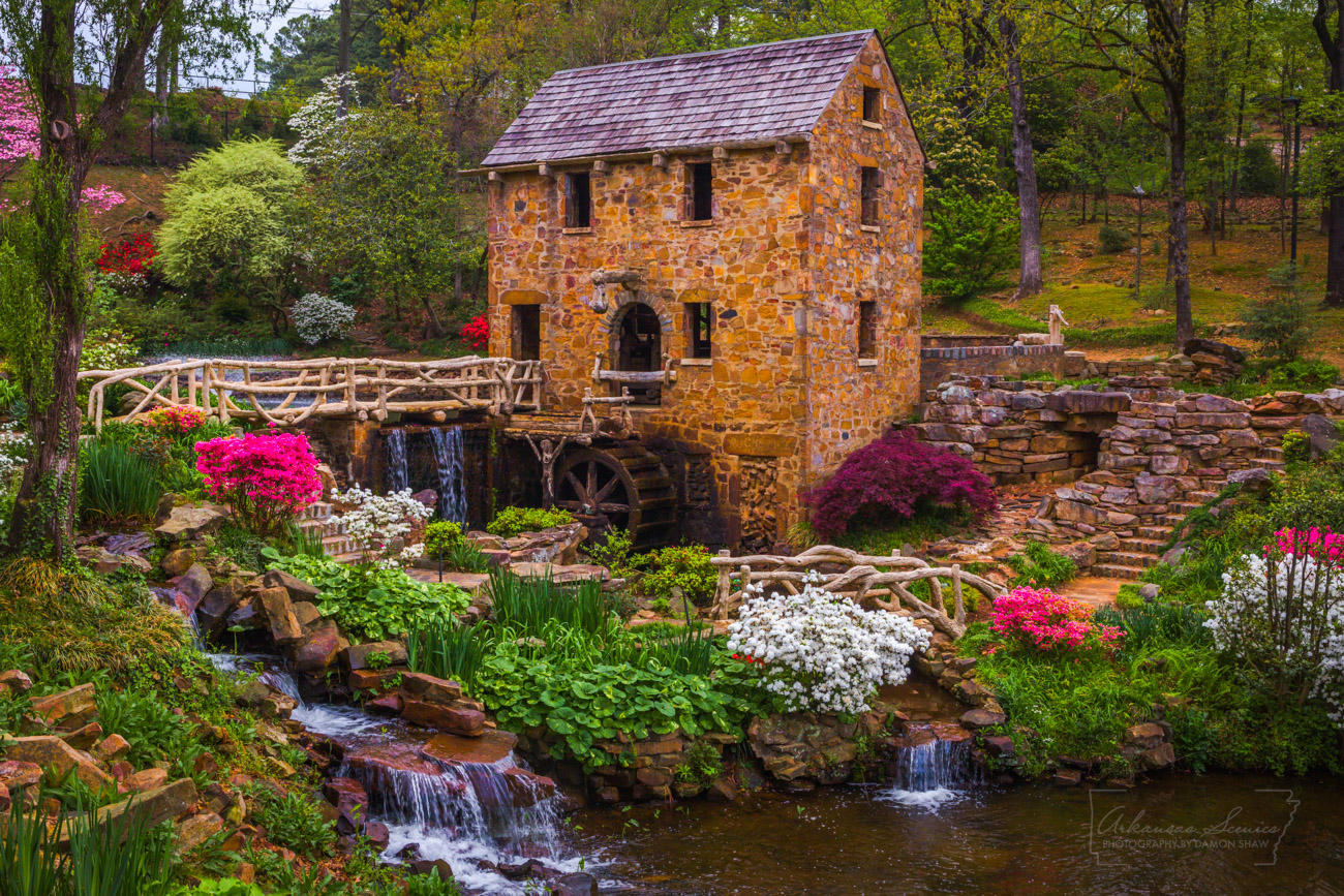 Old Mill in Spring | North Little Rock | Arkansas Scenics